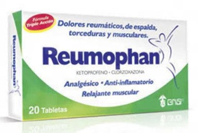 REUMOPHAN 50/250 MG 20 TAB – ClubFarmaVrim