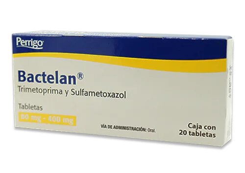 TRIMETOPRIMA/SULFAMETOXAZOL BACTELAN TAB. 80/400 MG. CAJA C/20 (BACTEL ...