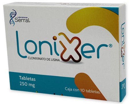 CLONIX-LISINA 250MG TAB 10 LGEN – ClubFarmaVrim